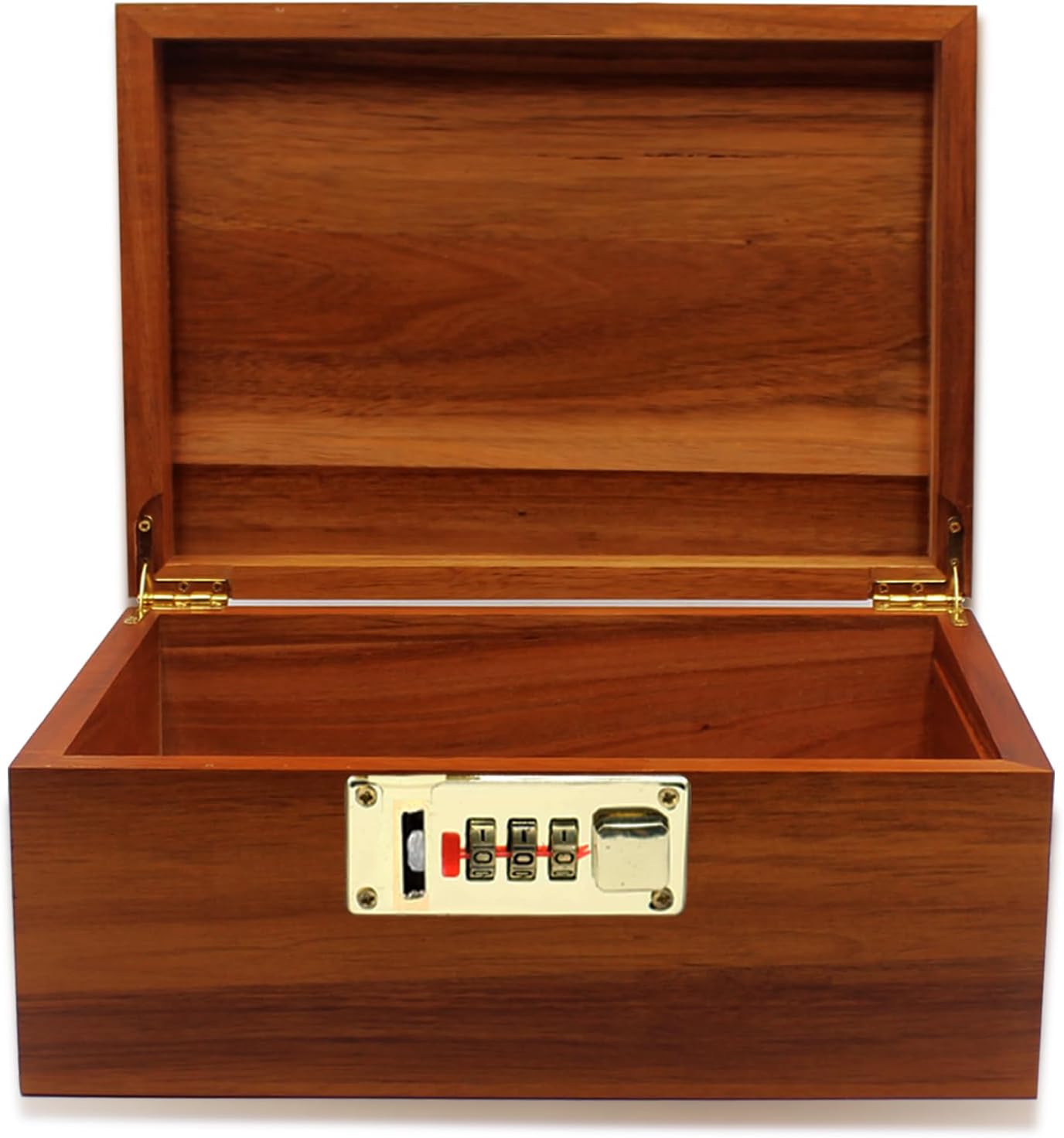 Amazon.com: Large Wooden Box Decorative Wooden Storage Box with ...