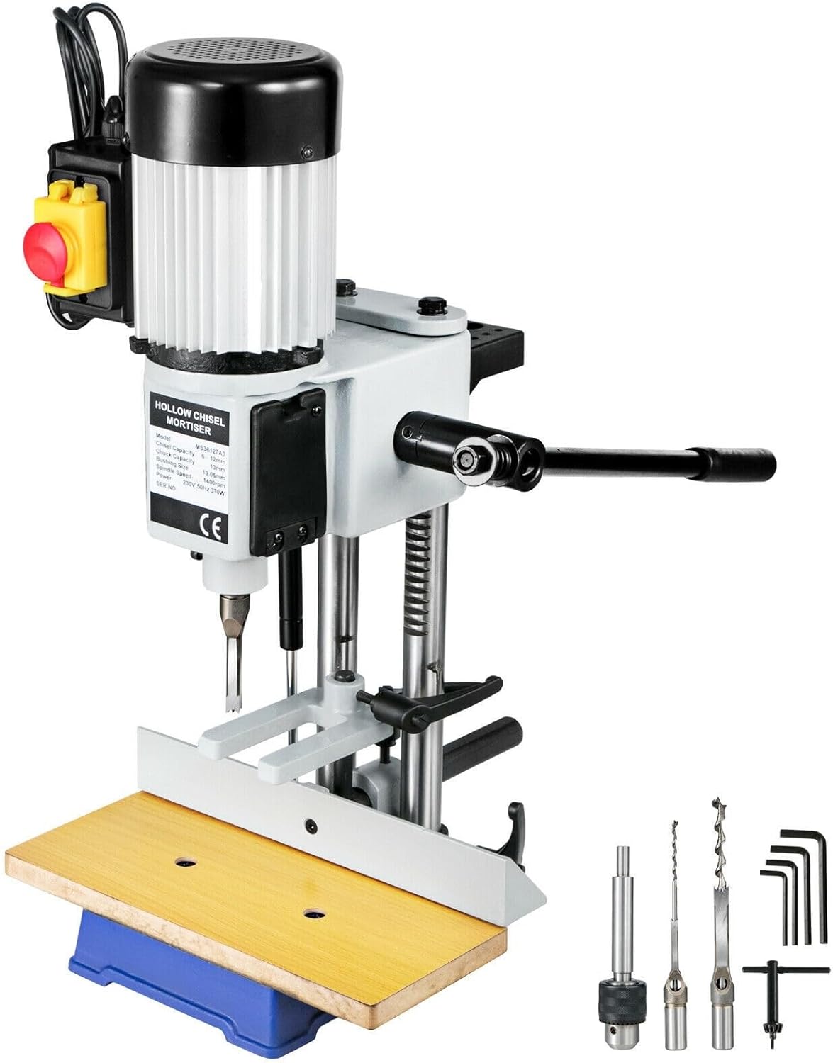 Benchtop Mortiser Machine Mortising Tenon Machine Square/Round Hole for ...