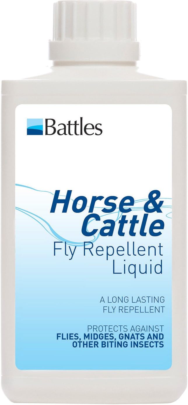 Battles Horse & Cattle Fly Repellent Liquid : Amazon.co.uk: Pet Supplies