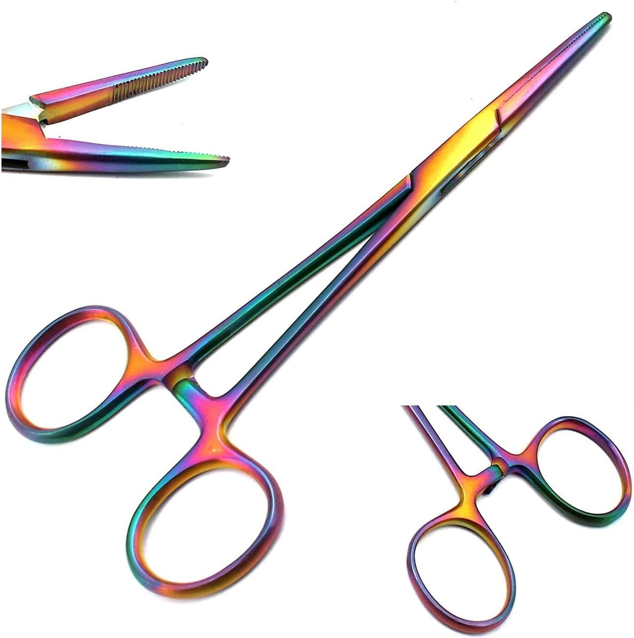 Amazon.com: OdontoMed2011 Kelly Hemostat Forceps Straight 5.5 ...