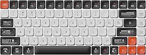 Amazon.com: Low-Profile PBT Keycaps Compatible for Lofree Flow84 ...