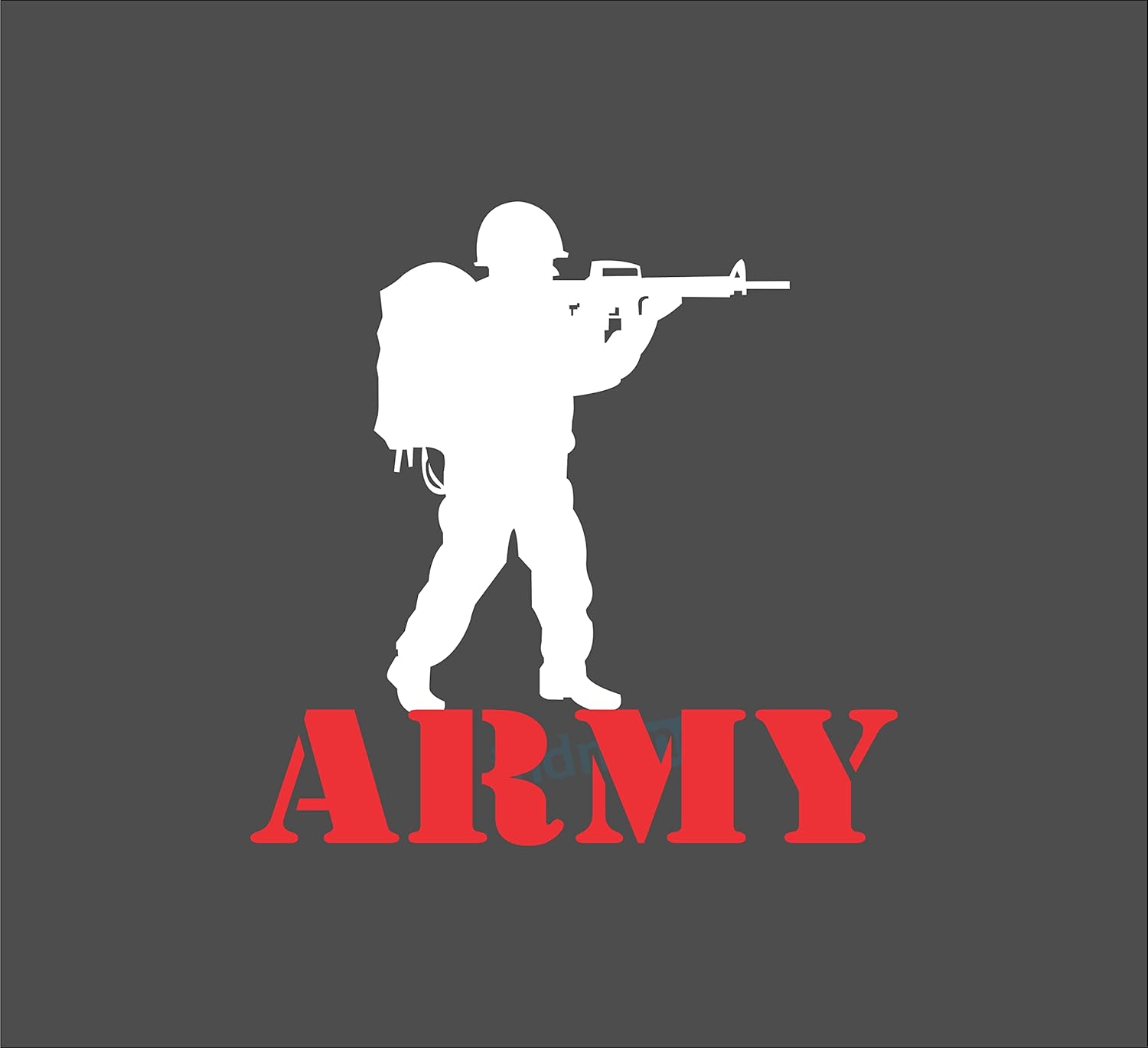 INDNONE Indian Army Sticker for car : Amazon.in: Car & Motorbike