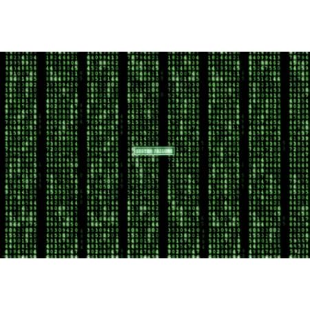Amazon.com: THE MATRIX SYSTEM FAILURE poster number grid rows NEON ...