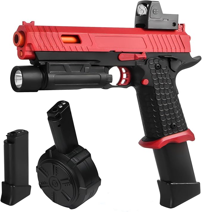 Rechargeable Gel Blaster Gel Toys X5 Upgrade - Full Auto Gel Blaster ...