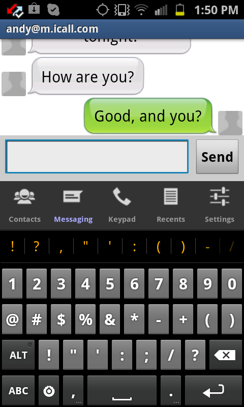 iCall - Free Phone Calls, Video Chat & Texting - App on Amazon Appstore