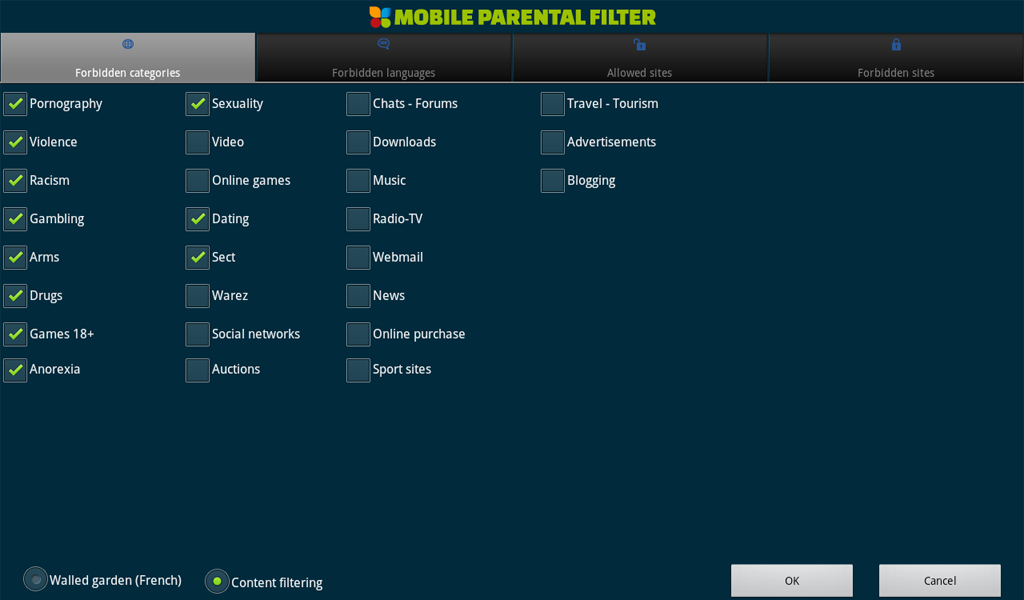 MOBILE PARENTAL FILTER - App on Amazon Appstore