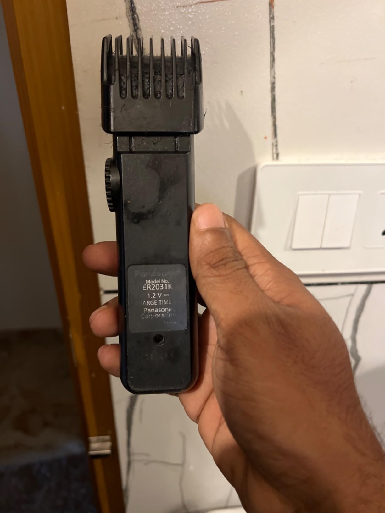 Panasonic Men Er2031K Ac/Rechargeable Beard/Hair Trimmer Made In Japan ...