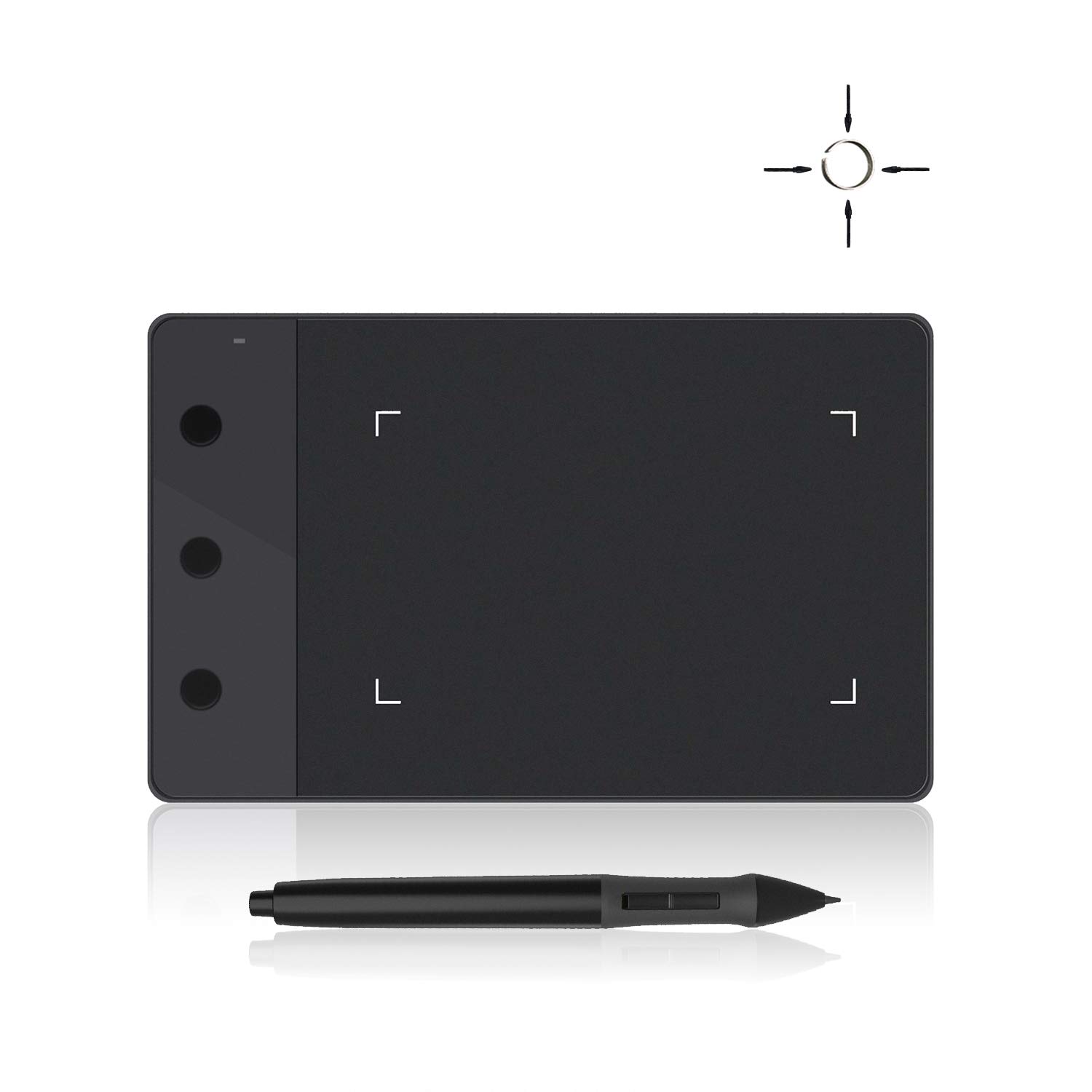 Buy Huion H420 Drawing Graphic 4 X 2 3 Inches 3 Express Keys USB OSU