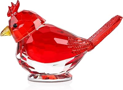 Amazon.com: Ganz Red Acrylic Cardinal Figurine (ACRYX-02) : Home & Kitchen