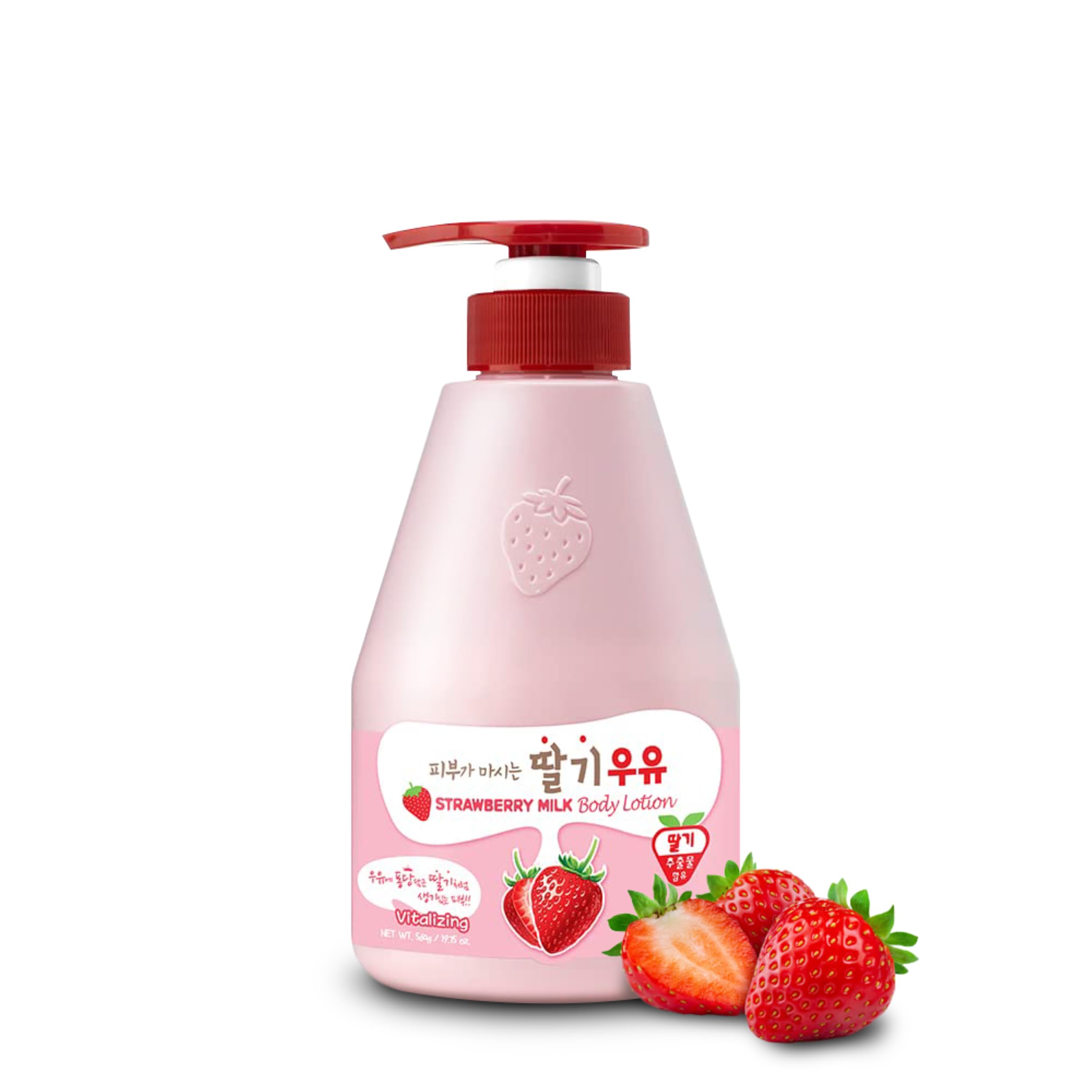WELCOS KWAILNARA Strawberry Milk Body Lotion 560 g / 19.75 oz. 1.23 ...