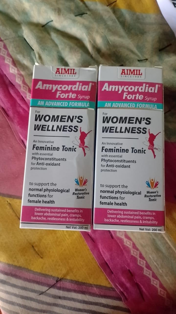 Buy AIMIL Amycordial Forte Syrup - 200ml | Women Wellness | Feminine ...