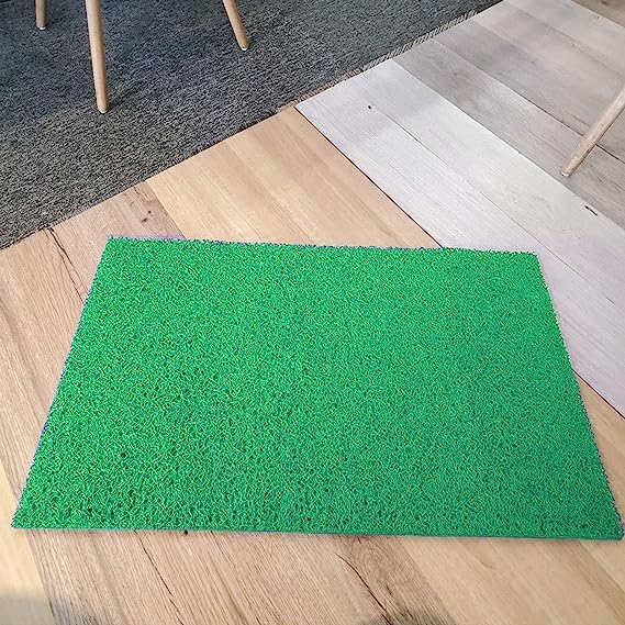 Buy Green Life Industries PVC Cushion Foot Mat Dirt Rub Off Thick Mesh ...