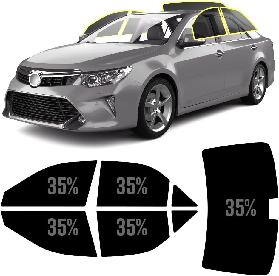 Amazon.com: PreCut Window Tint KIT for Toyota Camry, 2018-2023, 4D ...