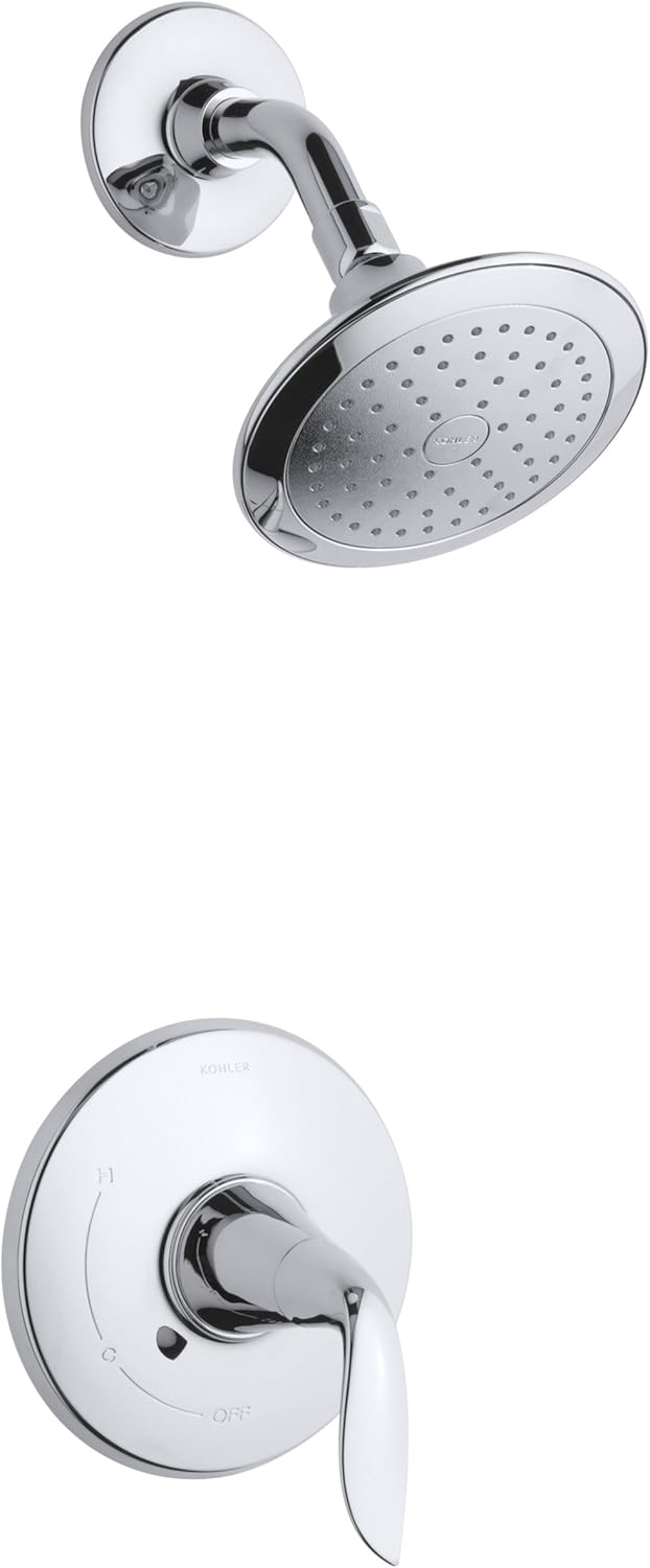 KOHLER K-T5320-4E-CP Refinia Shower Trim, Valve Not Included, Polished ...