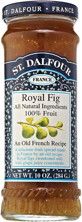 St. Dalfour - Fruit Spread 100% Natural Jam Royal Fig - 10 oz. : Amazon ...