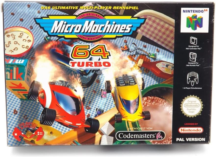 Micro Machines 64 Turbo [Nintendo 64] : Amazon.it: Videogiochi