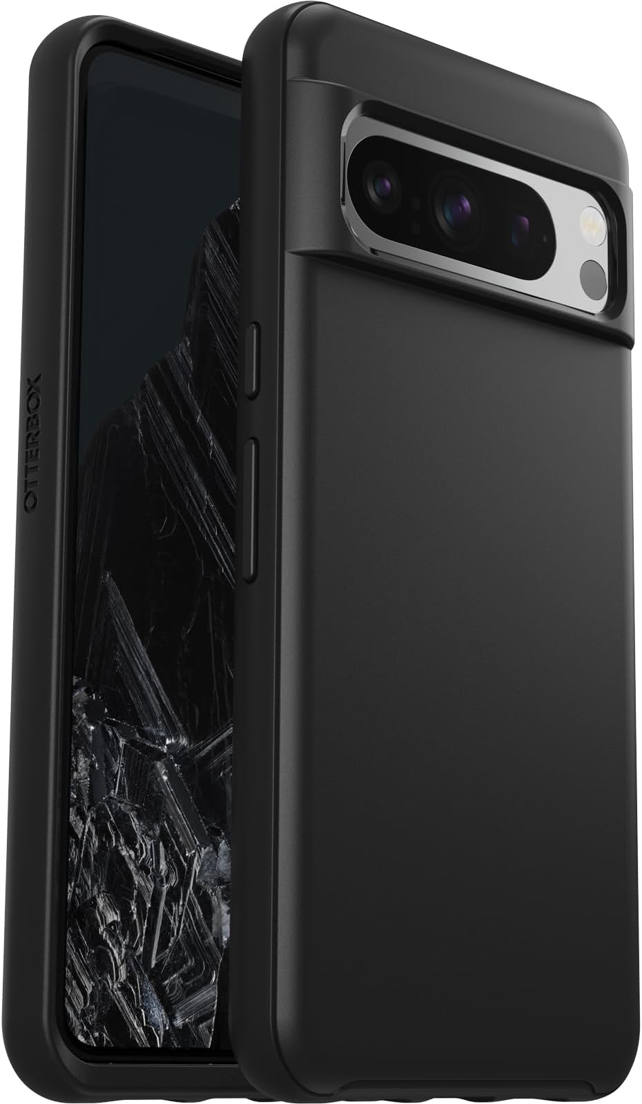 OtterBox Google Pixel 8 Pro Symmetry Series Case - Black, Ultra-Sleek ...
