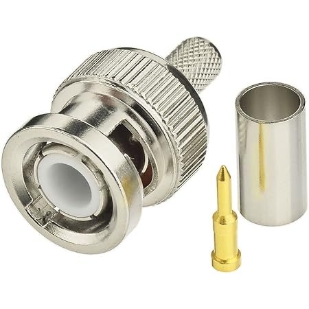 Amazon.com: MOOKEERF TNC Male Connector 10PCS, TNC Male Plug Crimp Connector for RG58 RG142 ...