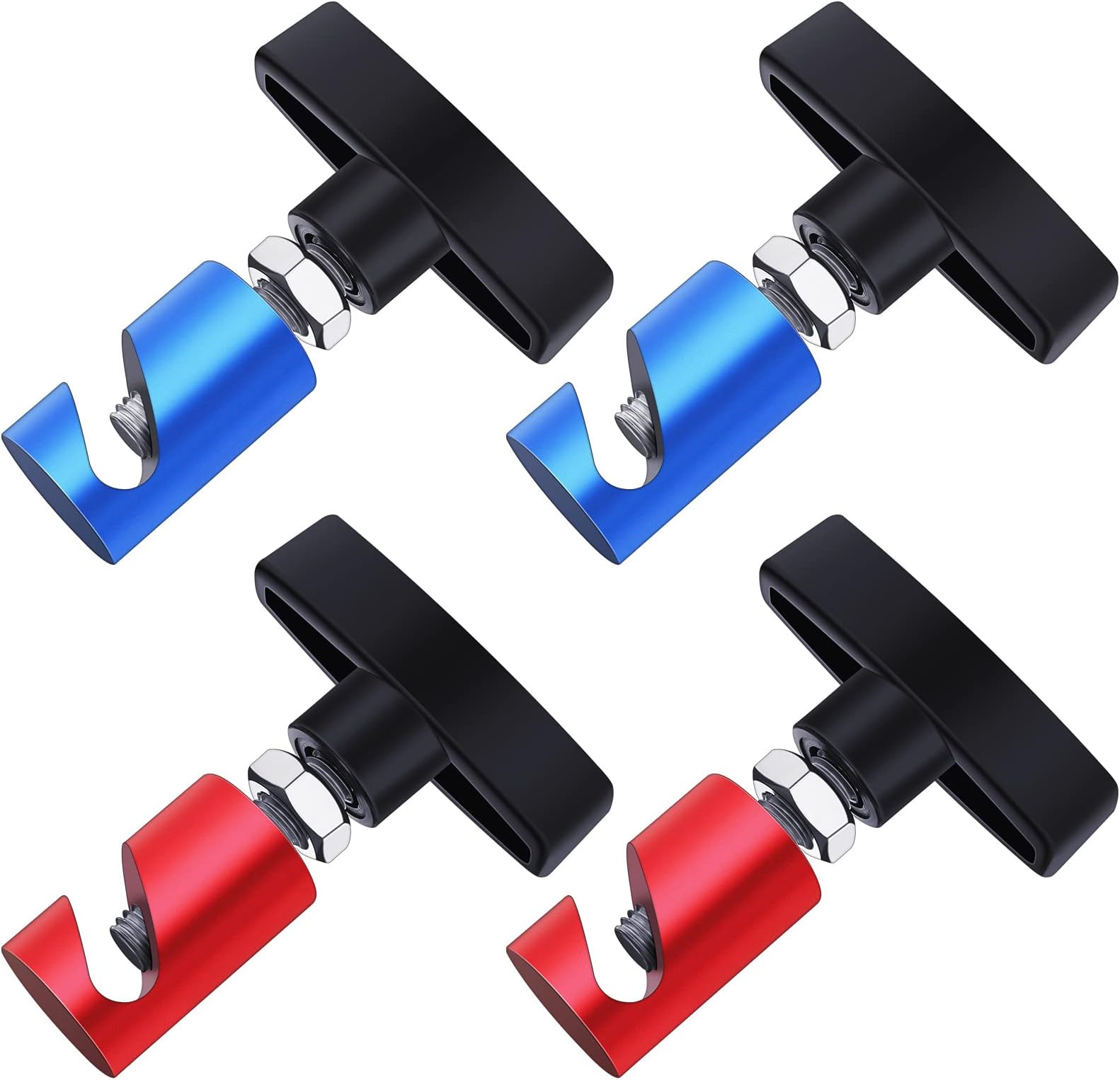 Amazon.com: Yahenda 4 Pcs 0.55 Inch Car Hood Prop Struts Clamp Lift ...