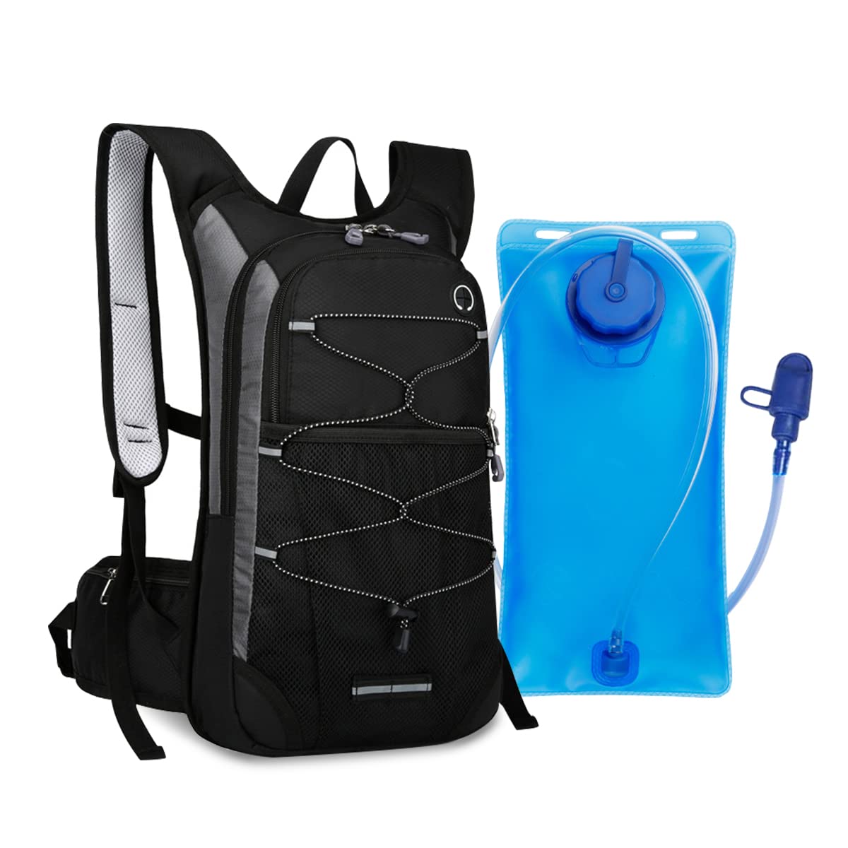 GUSTAVE® Hydration Backpack with 2L Hydration Bag for Hiking Cycling ...