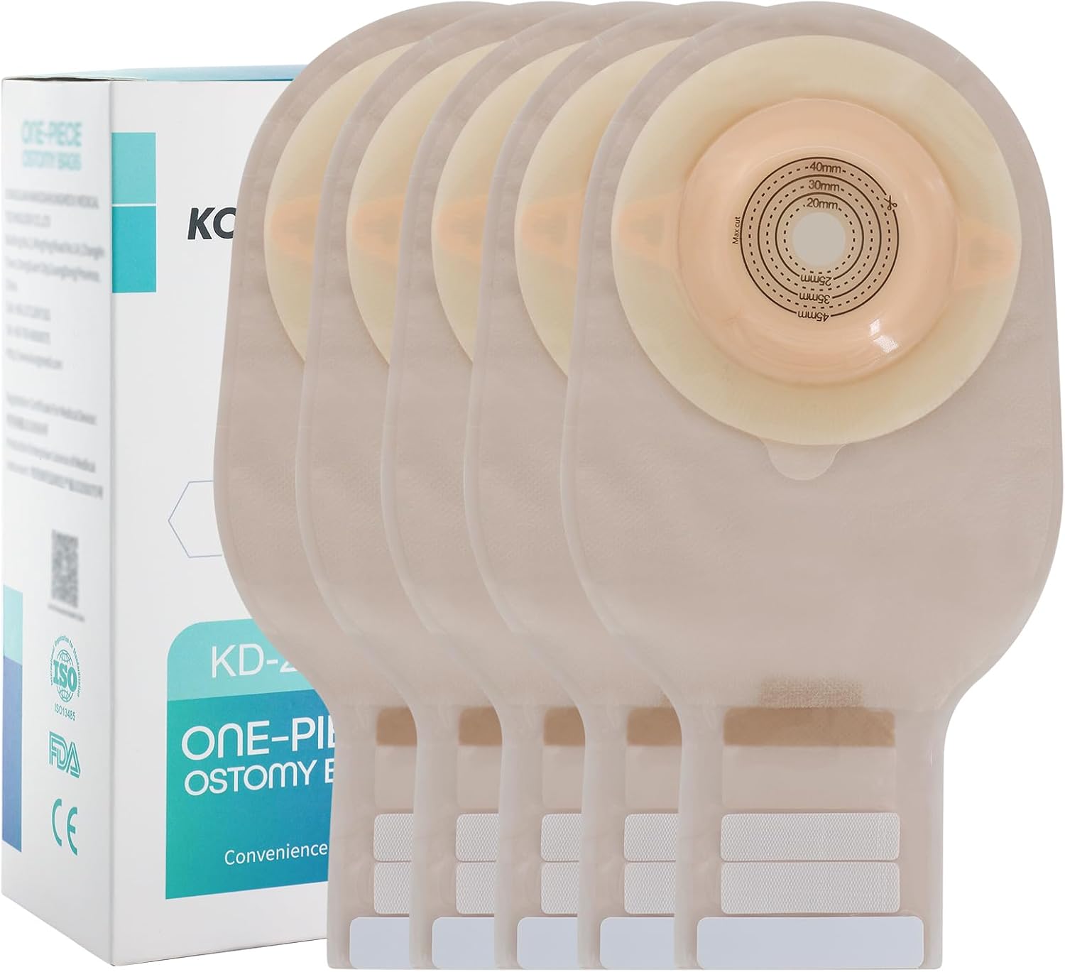 Amazon.com: 10 PCS Colostomy Bags, Convex One-Piece Ostomy Bags ...
