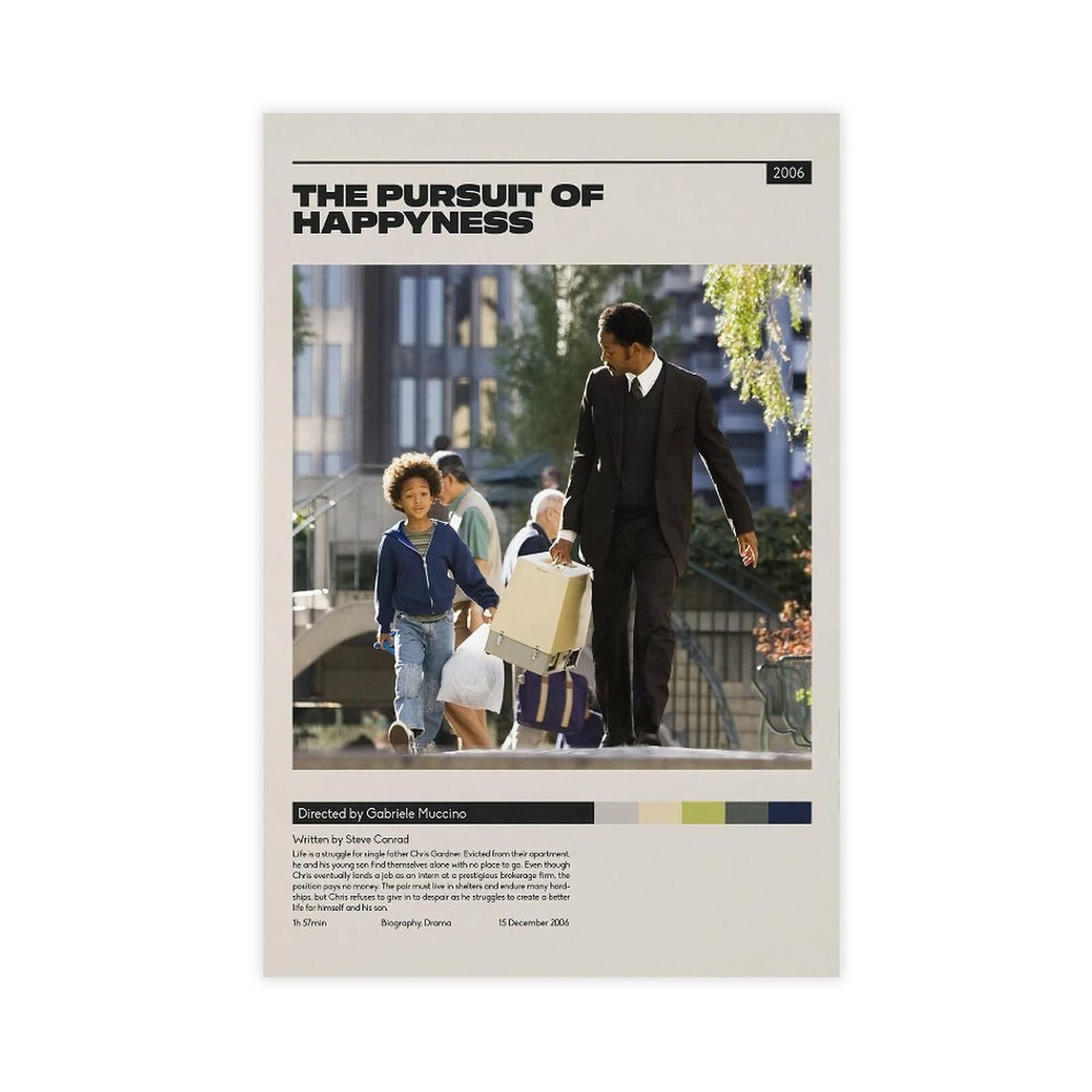 The Pursuit Of Happyness Movie Poster