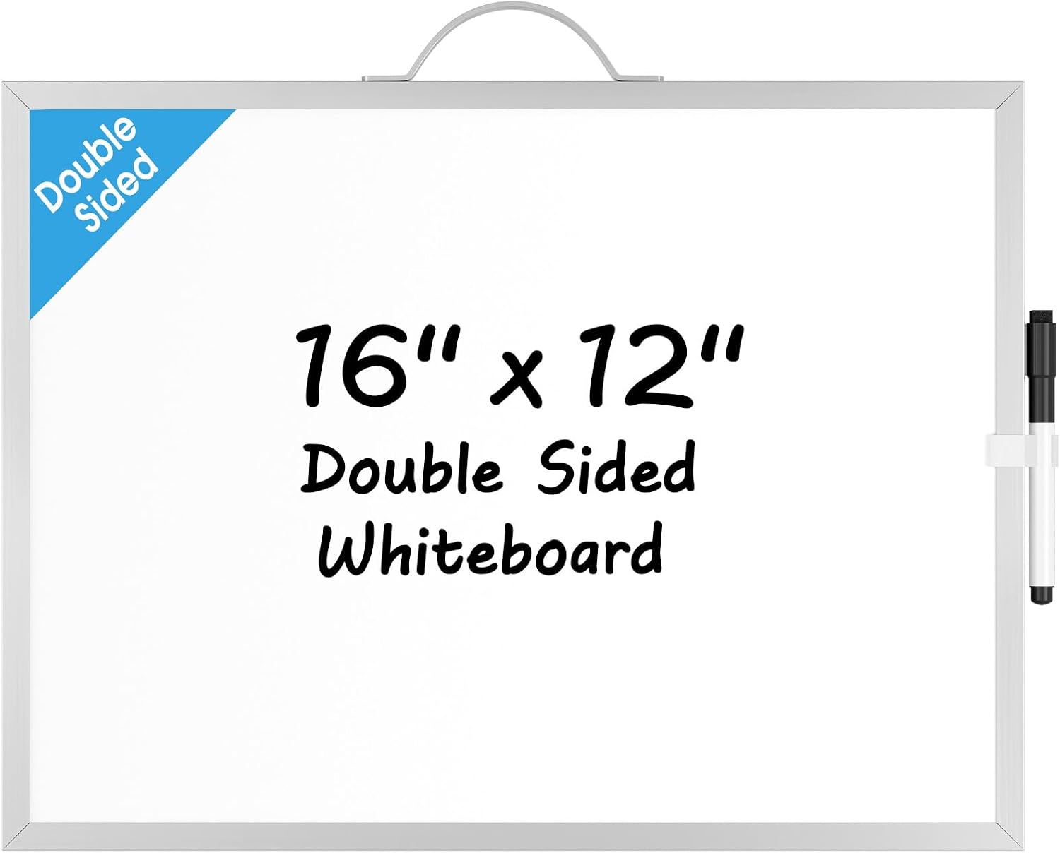 Amazon.com : MaxGear Dry Erase Board for Wall, 16"x12" Hanging ...