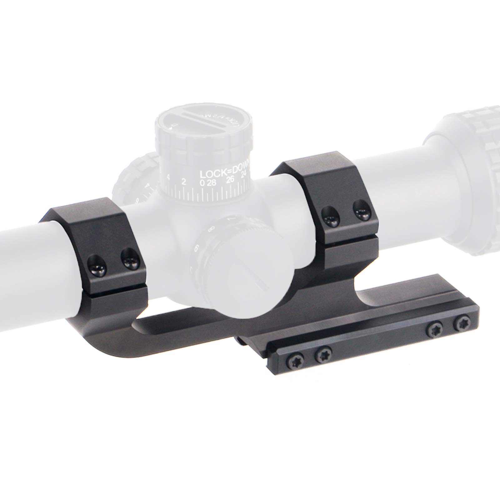 Built-in Shorts 30mm Scope Mount Rings With Stop Pin - Cantilever ...
