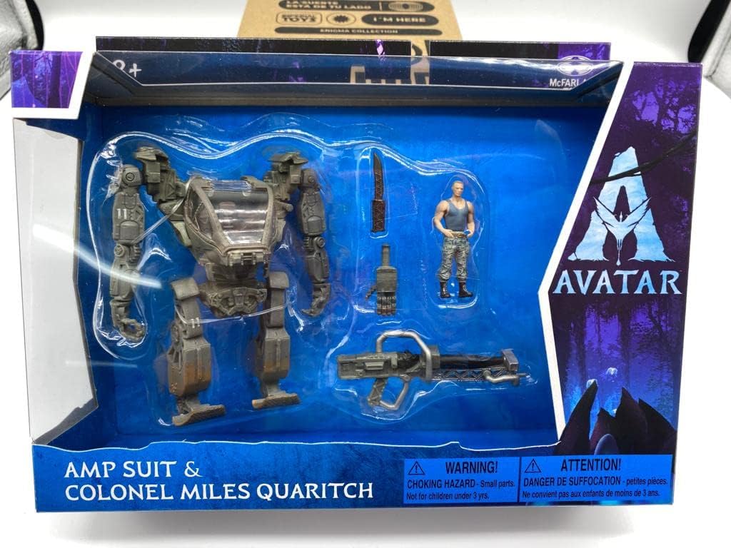 Amazon.com: McFarlane Toys - Avatar - Amp Suit & Colonel Miles Quaritch ...