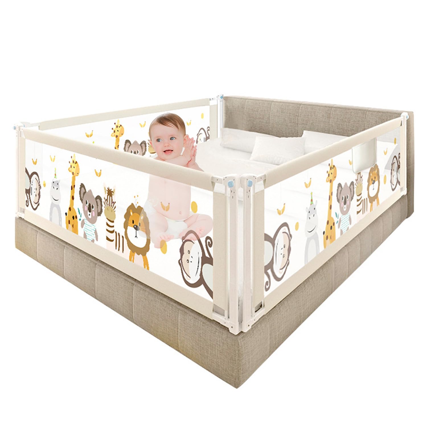 Buy Occuwzz® Bed Rails for Toddlers- New Upgraded Extra Long Bed ...