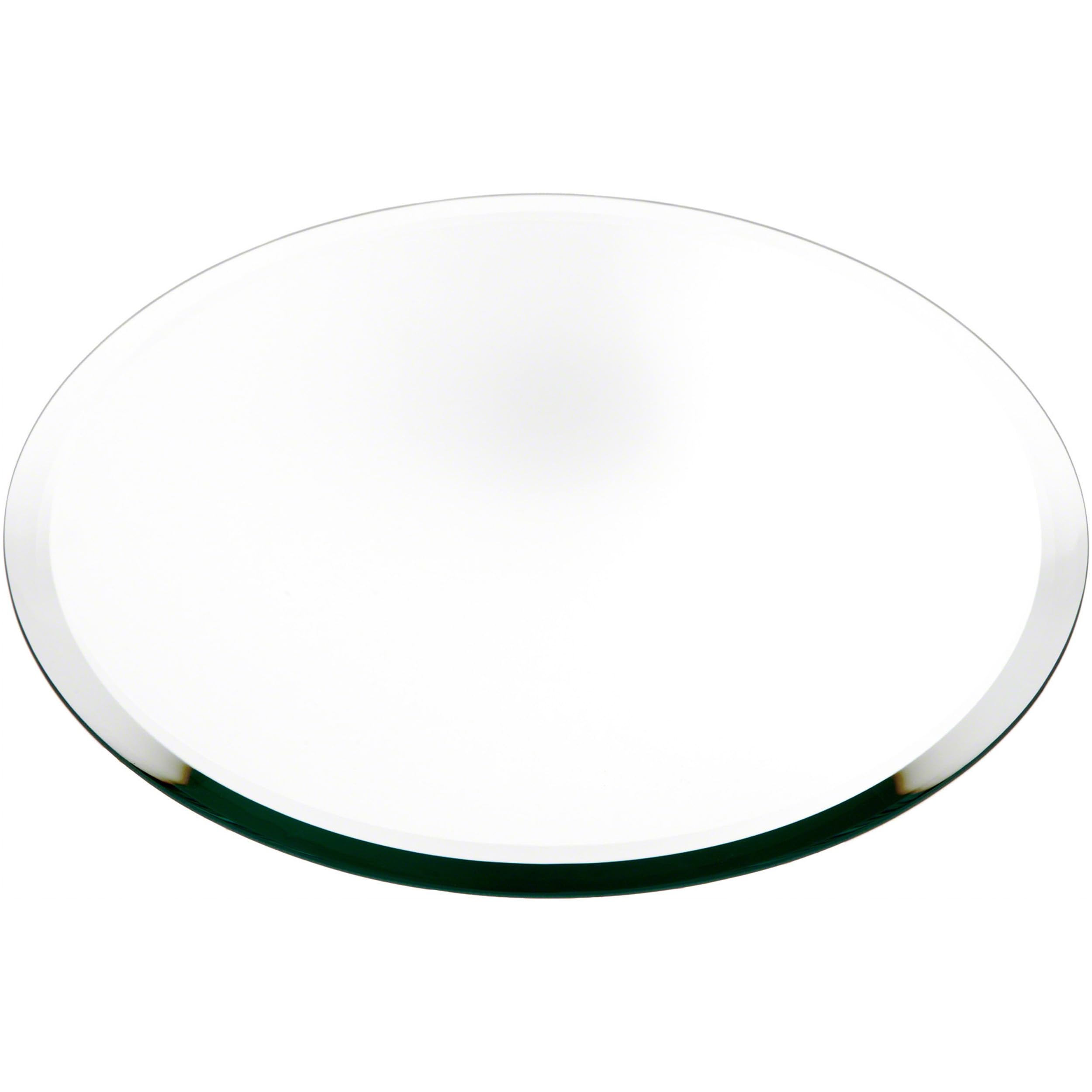 Amazon.com: Plymor Round 5mm Beveled Glass Mirror, 12 inch x 12 inch ...