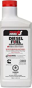 Amazon.com: Power Service 1026 Diesel Fuel Supplement Anti-Gel - 26 ...