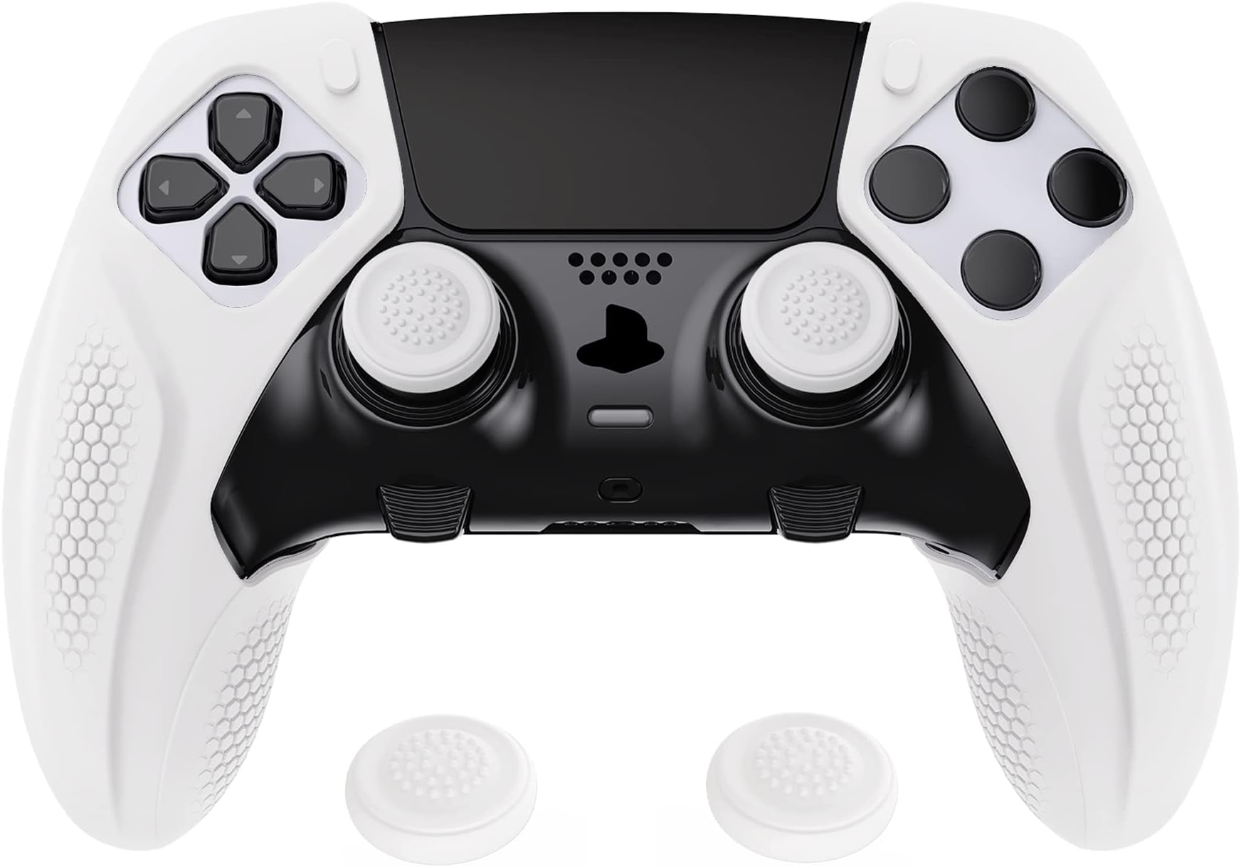 Amazon.com: Foamy Lizard Eclipse PS5 Edge Controller Skin Combo Set ...