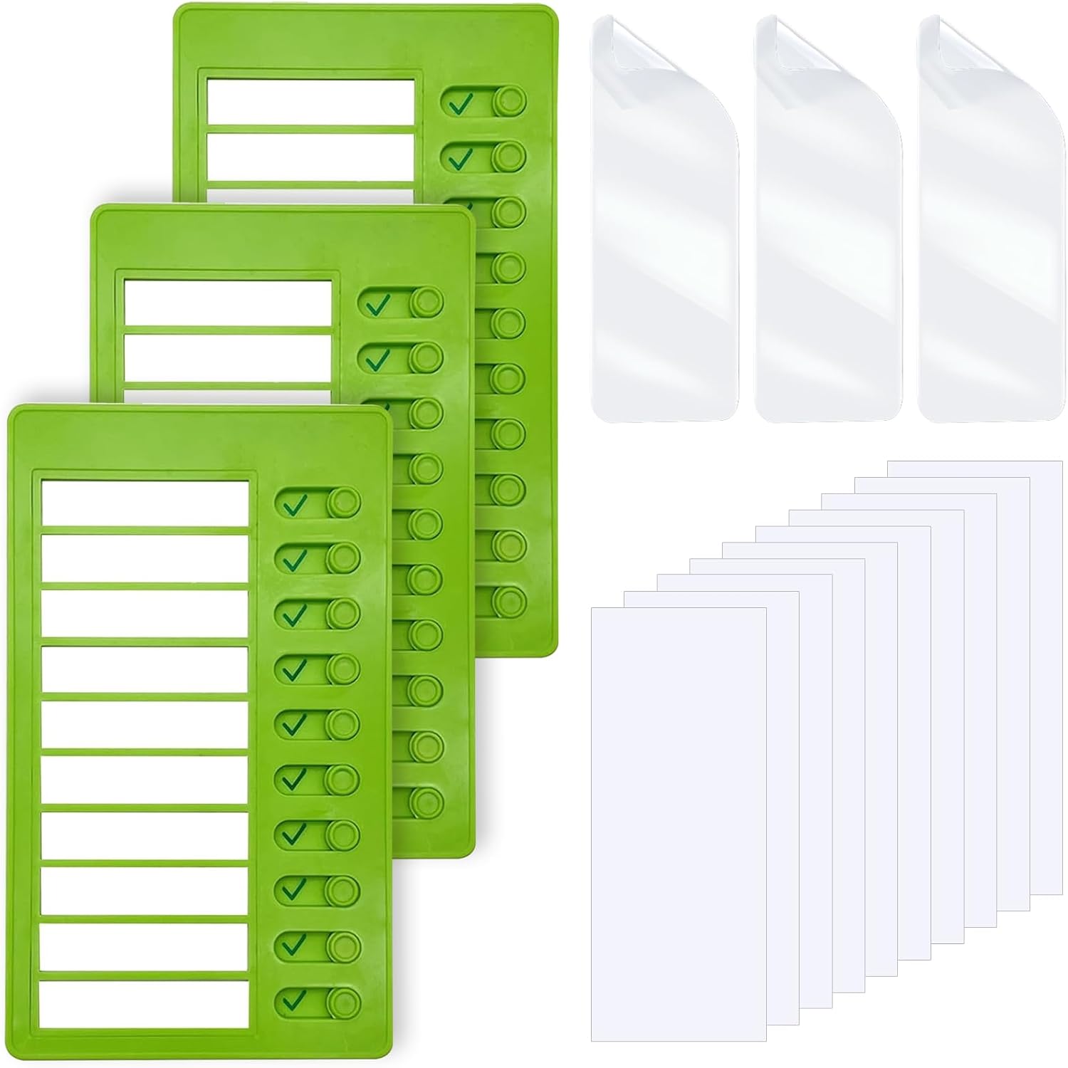 Amazon.com: 3 Pieces to Do List Checklist Boards, Plastic Memo Boards ...