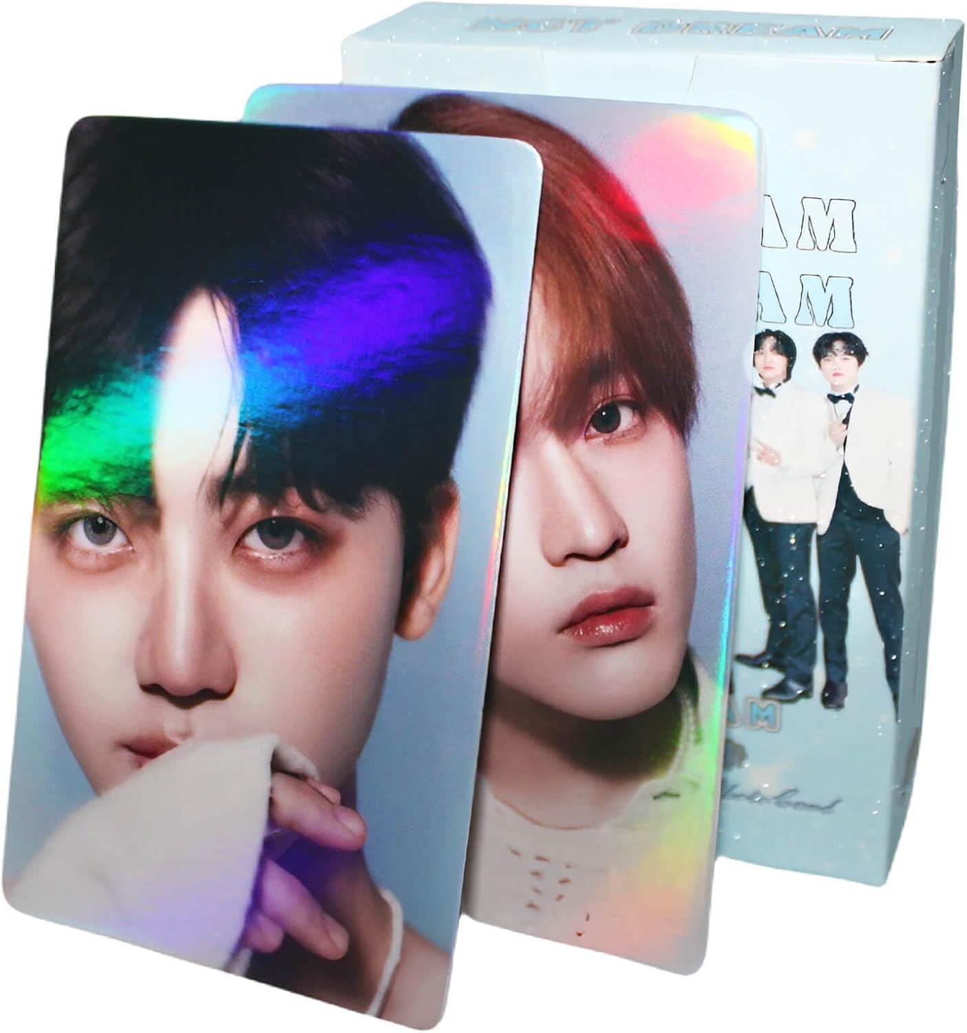 Amazon.com: PYAJUU Nct Dream Photocards - 50PCS Holo Effect Photo Cards Gift for Fans Daughter ...