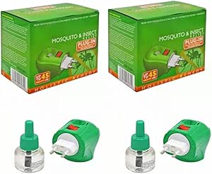 Plug in Mosquito Repellent for Home & Travel - Long Lasting Protection ...