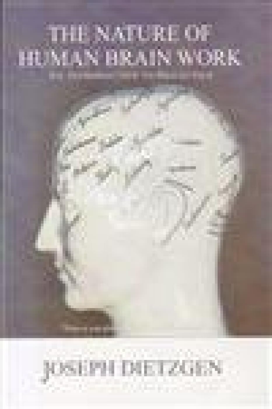 The Nature of Human Brain Work: An Introduction to Dialectics: Joseph ...