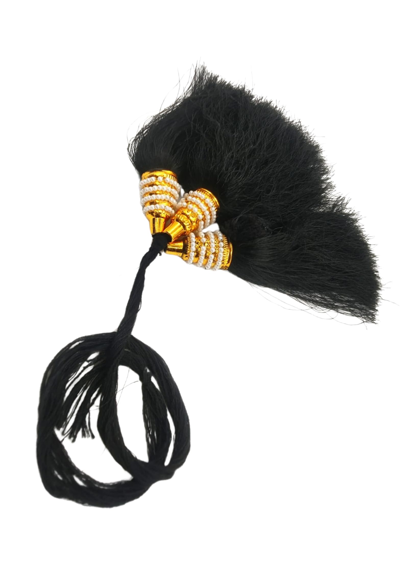 Buy Nishi's® - (Pack of 2) Black Hair Kunjalam, South Indian ...