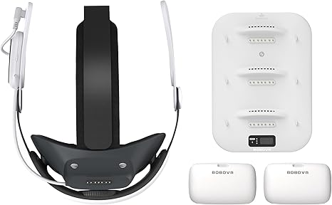 Amazon.com: BOBOVR E3 Pro Battery Strap + B100 + BD3 Charging Dock ...