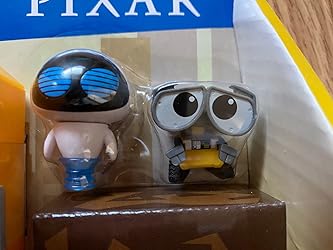 Amazon.com: Disney Pixar Minis Stackable Stories WALL-E Garage Toy ...