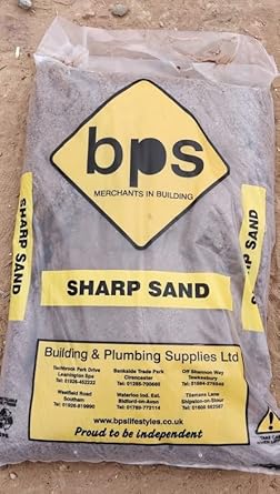 Sharp Sand - 25KG bag BPS Brand : Amazon.co.uk: DIY & Tools