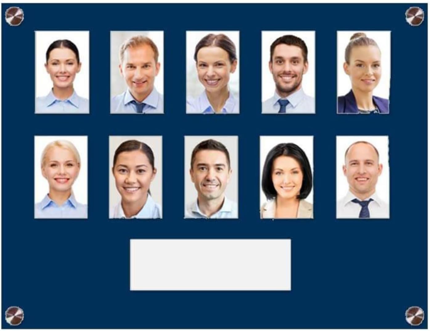 Get Acrylic Photo Frames - Blue 10 Pocket Image Staff, Student ...