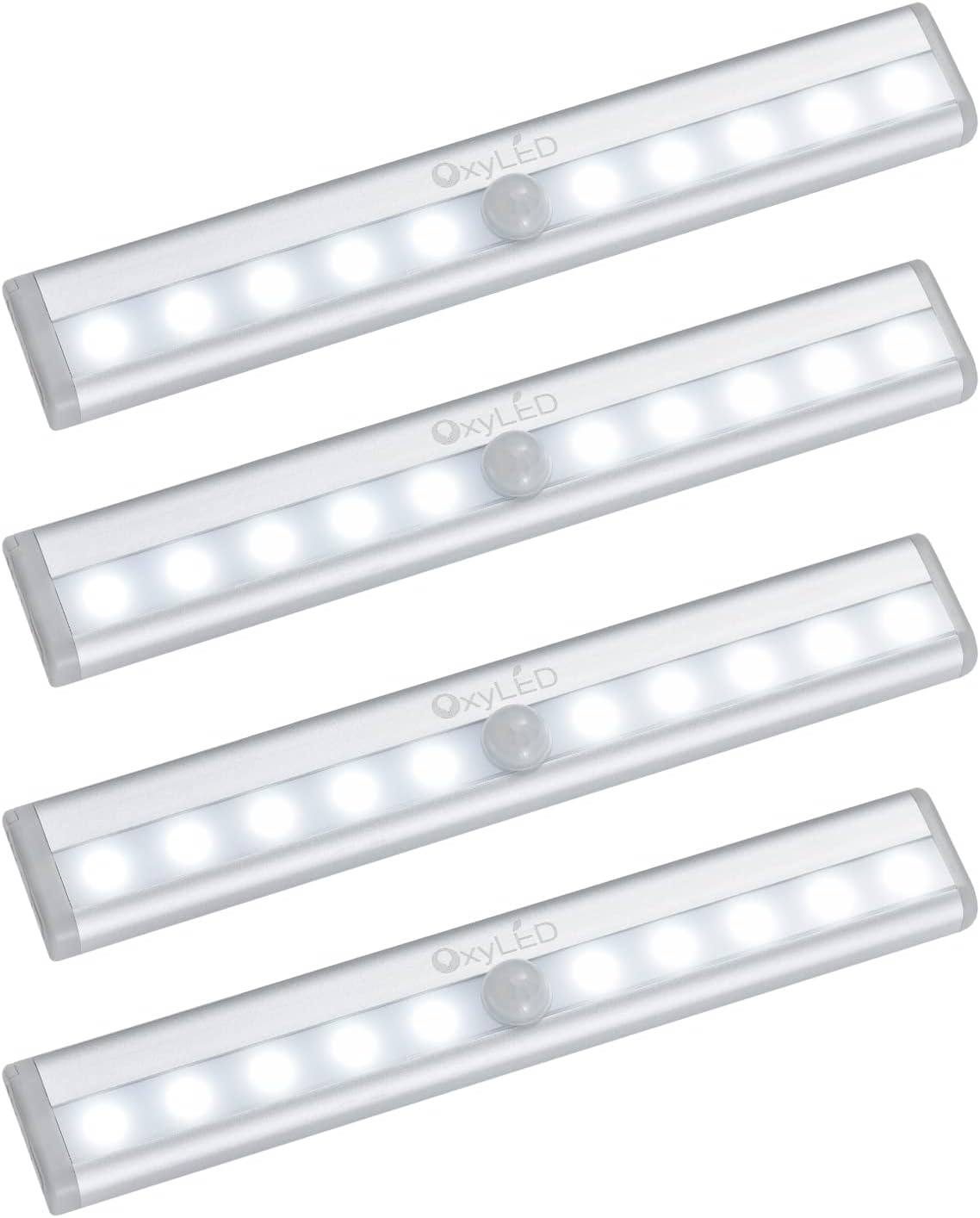 KEWUZY Lampe Detecteur De Mouvement Interieur, Lot De 2 Lampe 10 LED ...