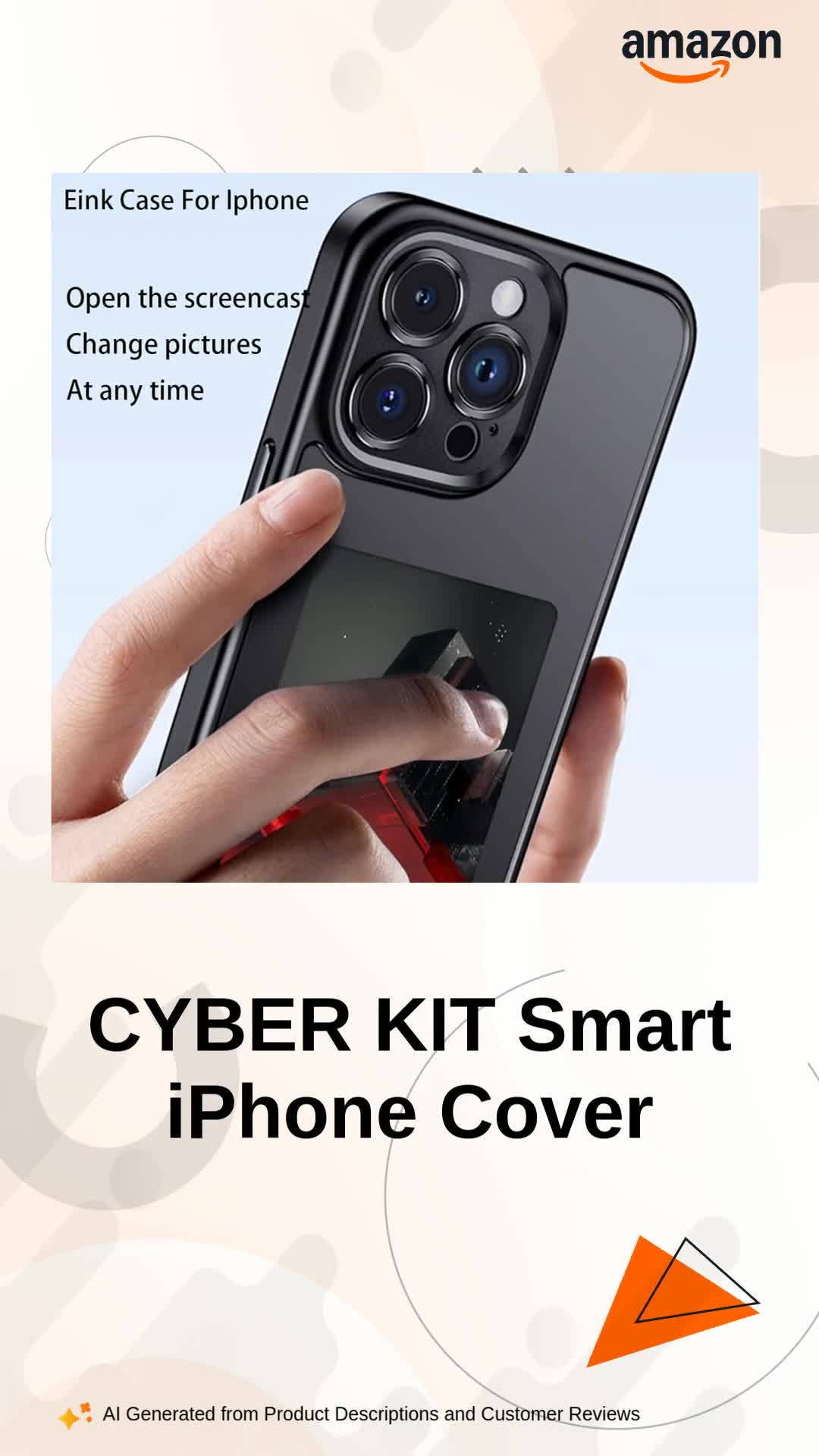 Watch CYBER KIT Smart iPhone Cover on Amazon Live
