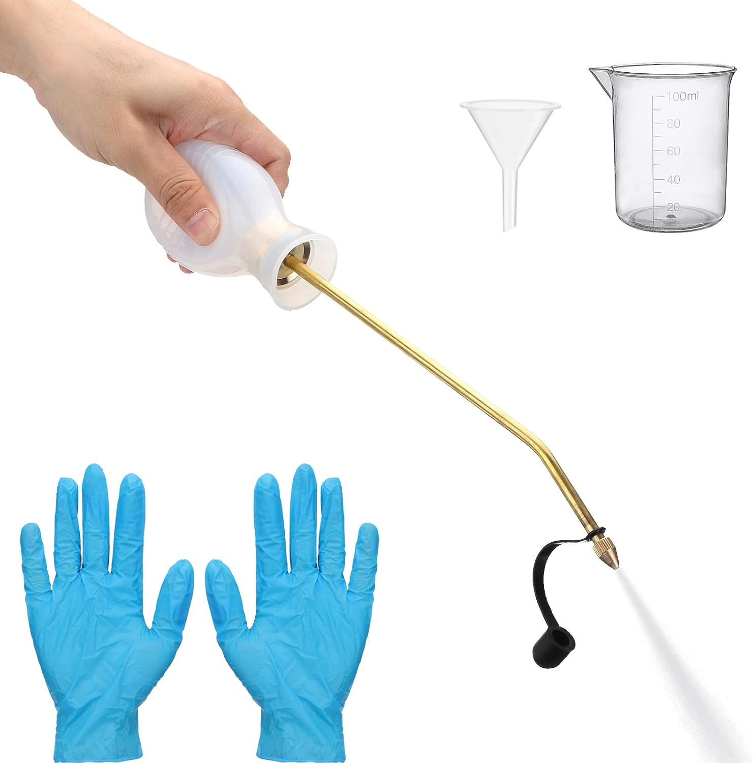 Ungfu Mall Bulb Duster Applicator Pest Control Bulb Duster Sprayer Wasp ...