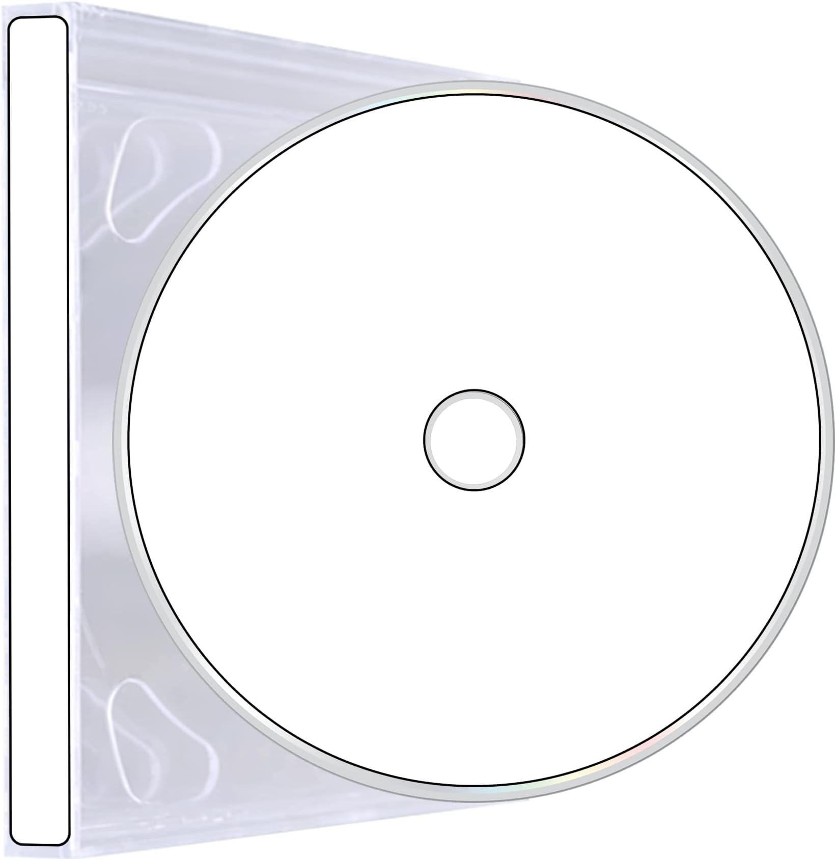 Amazon.com : Mr-Label Tear-Resistant Full-Face CD/DVD Labels - Inkjet ...