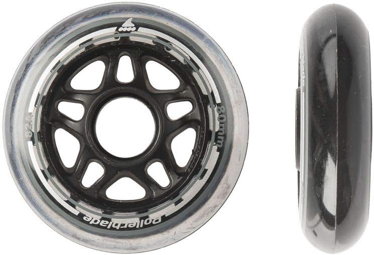 Amazon.com : Rollerblade Wheels 80/82A (6PCS) Multicolour Wheels ...