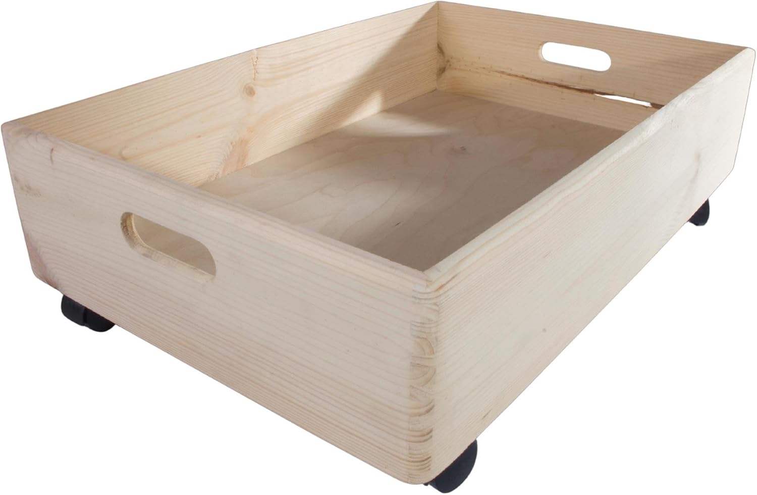 WooDeeDoo Extra Large Underbed Shallow Storage Crate Box With Wheels ...