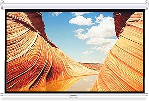 Amazon.co.jp: Widescreen Projector, 72 Inch Anti-Light Projection ...