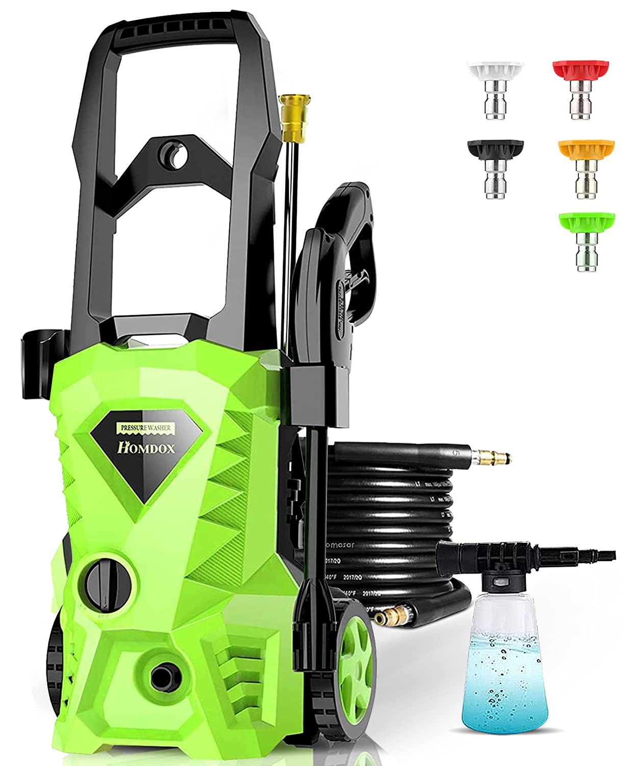 Buy Rock&Rocker Powerful Electric Pressure Washer, 2150PSI Max GPM ...